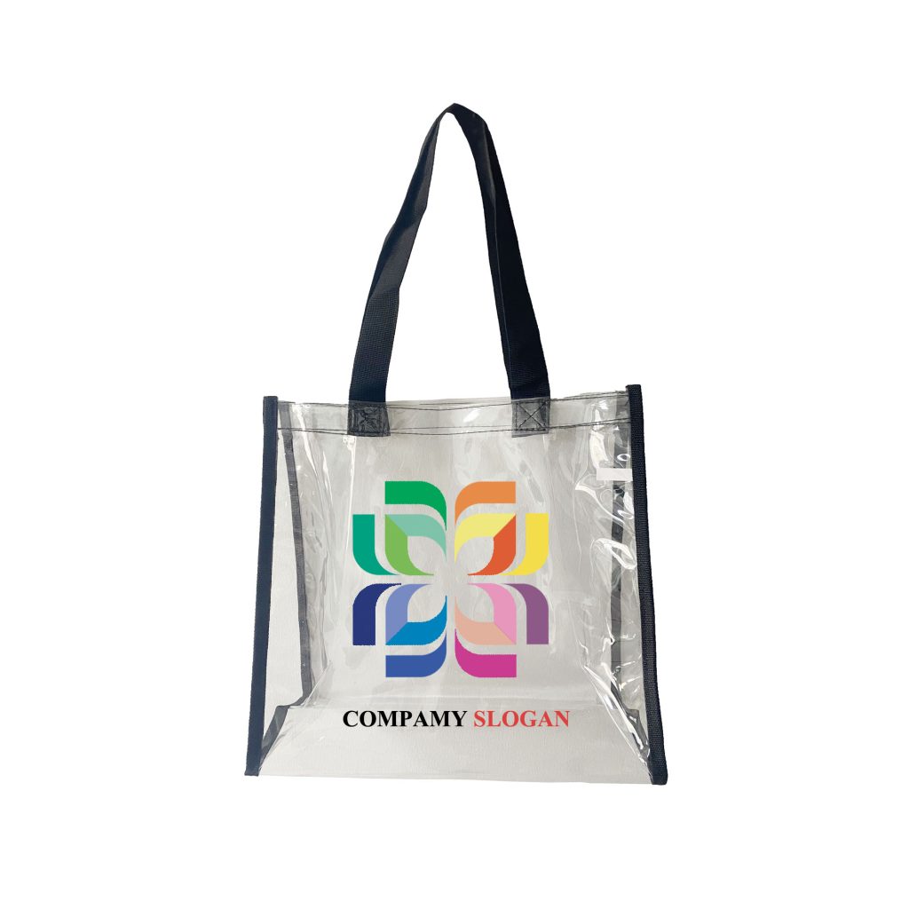 Transparent PVC Tote Bag – Inkwell Promos Inc