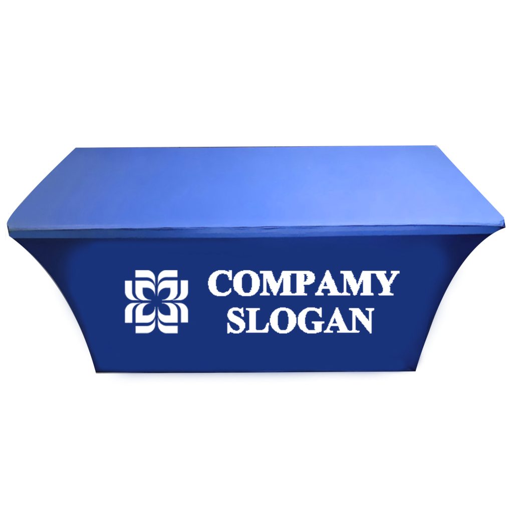 6′ Premium Standard Stretch Table Cover (Full Color Dye Sublimation ...