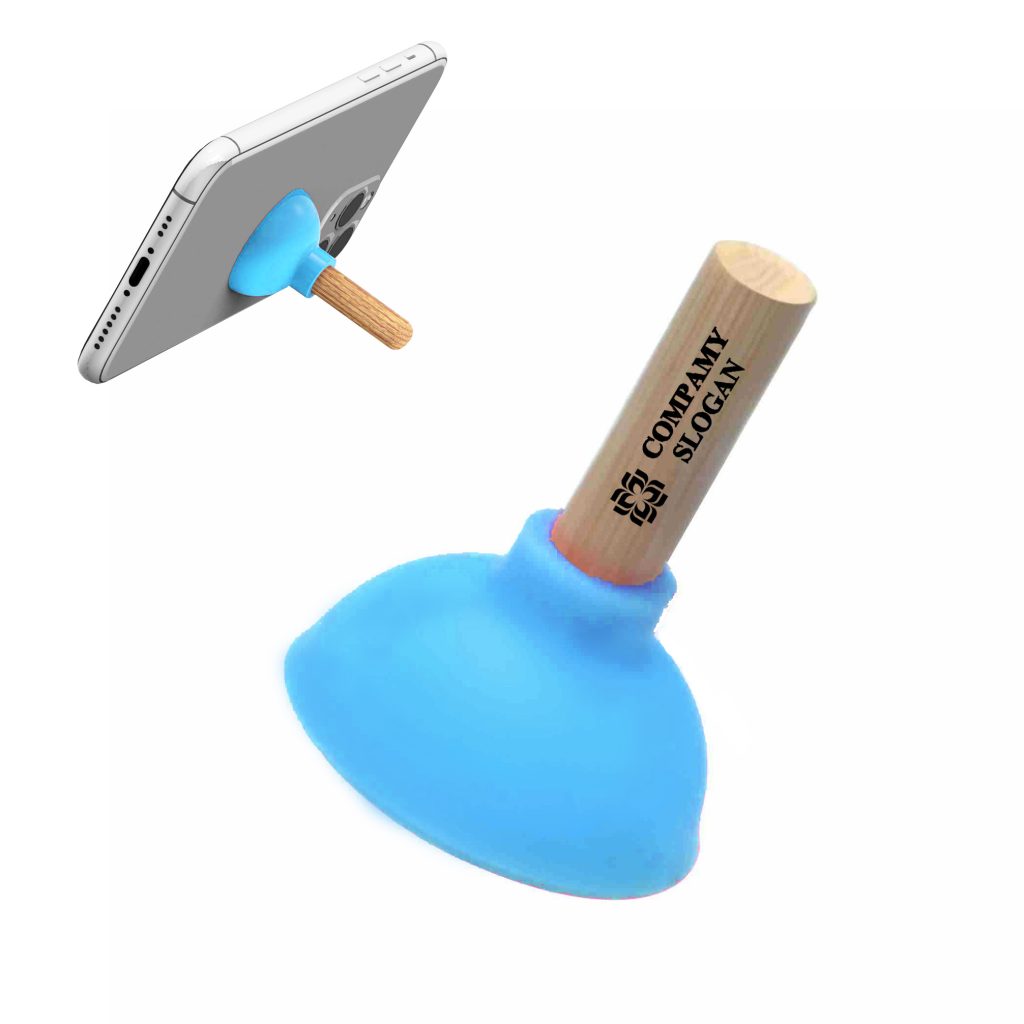 Silicone Toilet Plunger Cell Phone Stand – Inkwell Promos Inc